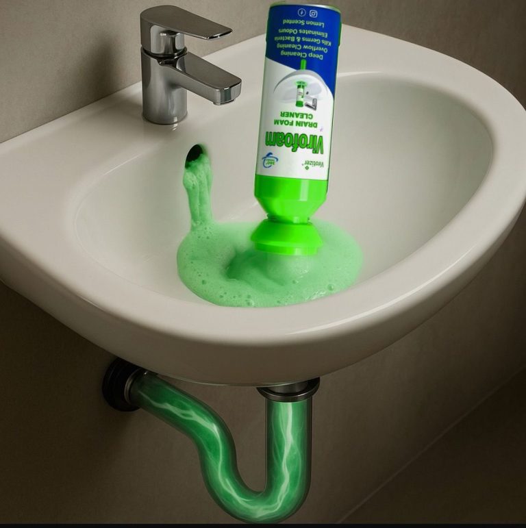 Virofoam – Virofoam: 360° Drain and Overflow Cleaning Solution.